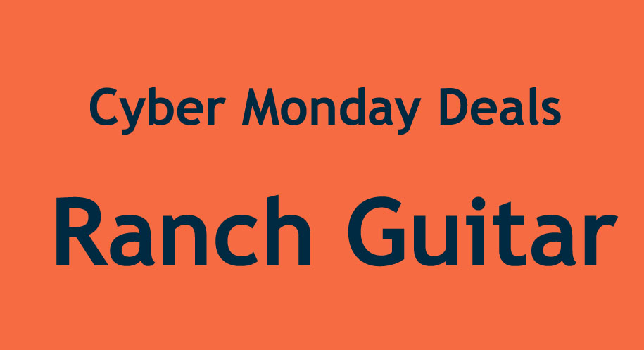 2018-Cyber-Monday-Ranch-Guitar | Guitar, Ukulele with Music Instrument ...