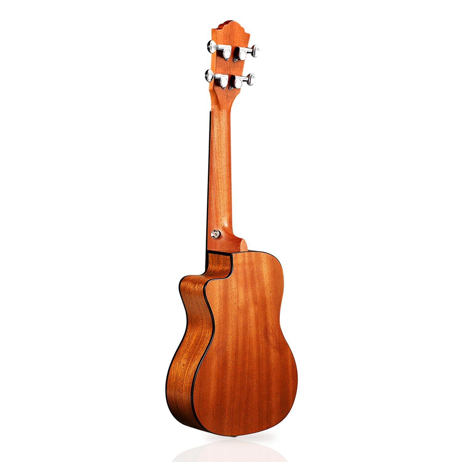 Cutaway Concert Ukulele 23 Inch Ukelele Beginners Kit -Wings